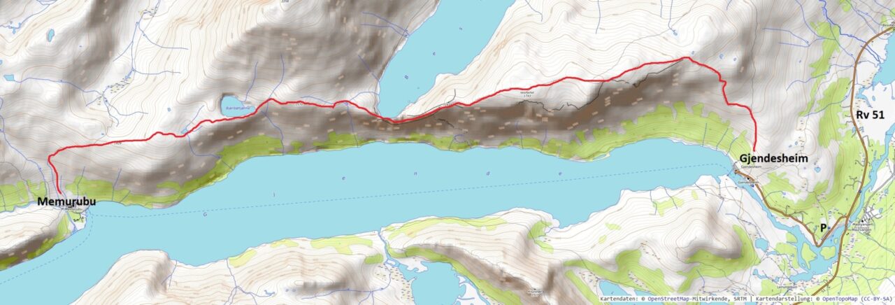 Besseggen, Nationaal Park Jotunheimen, Reisverslag Noorwegen ...